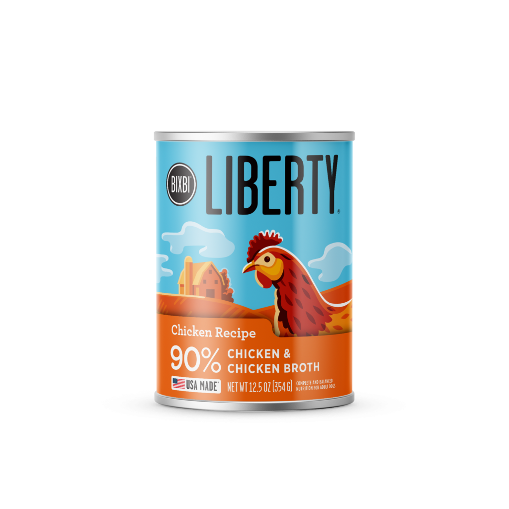 Liberty Wet Food For Dogs Chicken Pat Recipe BIXBI Liberty Wet Food For Dogs Chicken Pat Recipe BIXBI