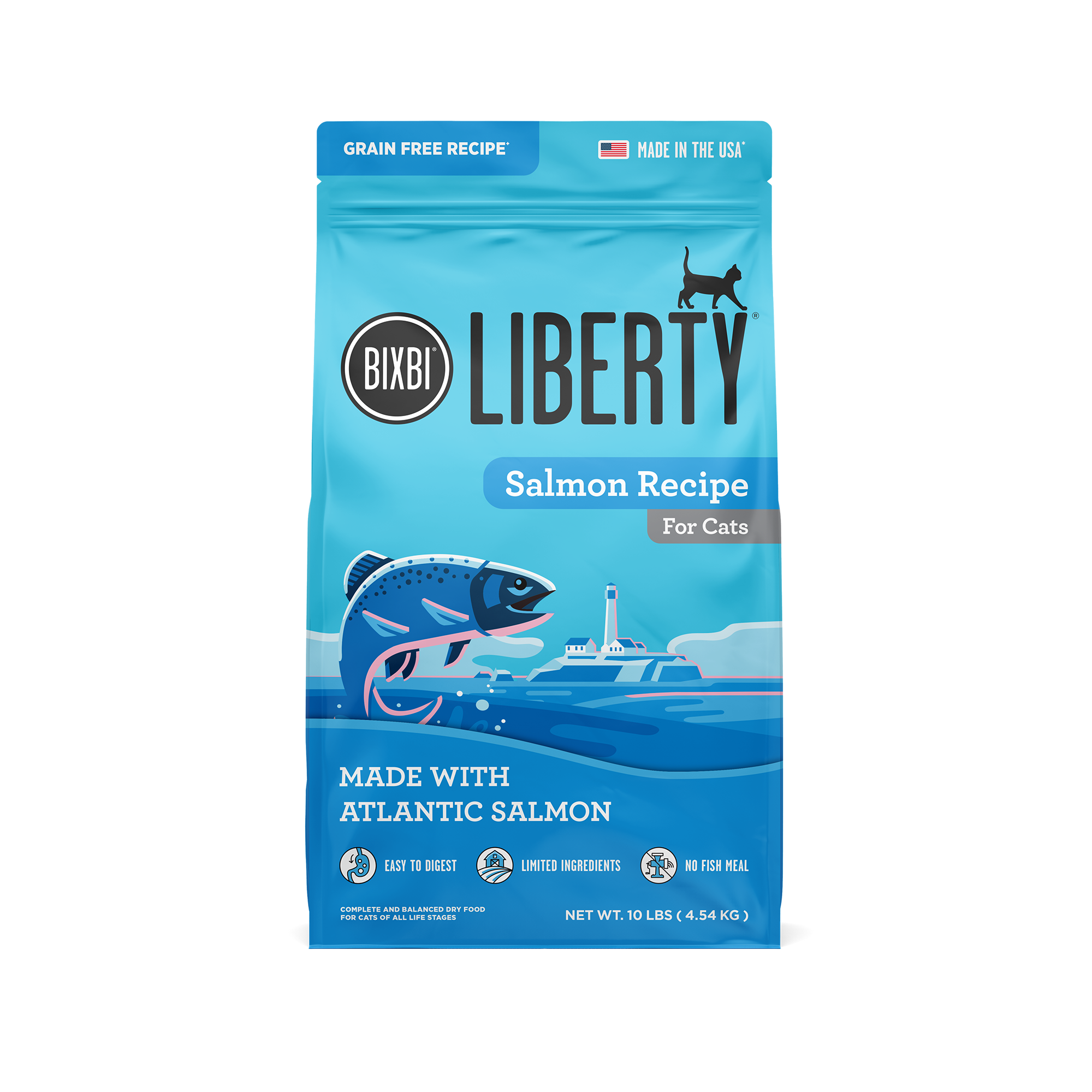 Liberty® Dry Food for Cats - Salmon Recipe • BIXBI