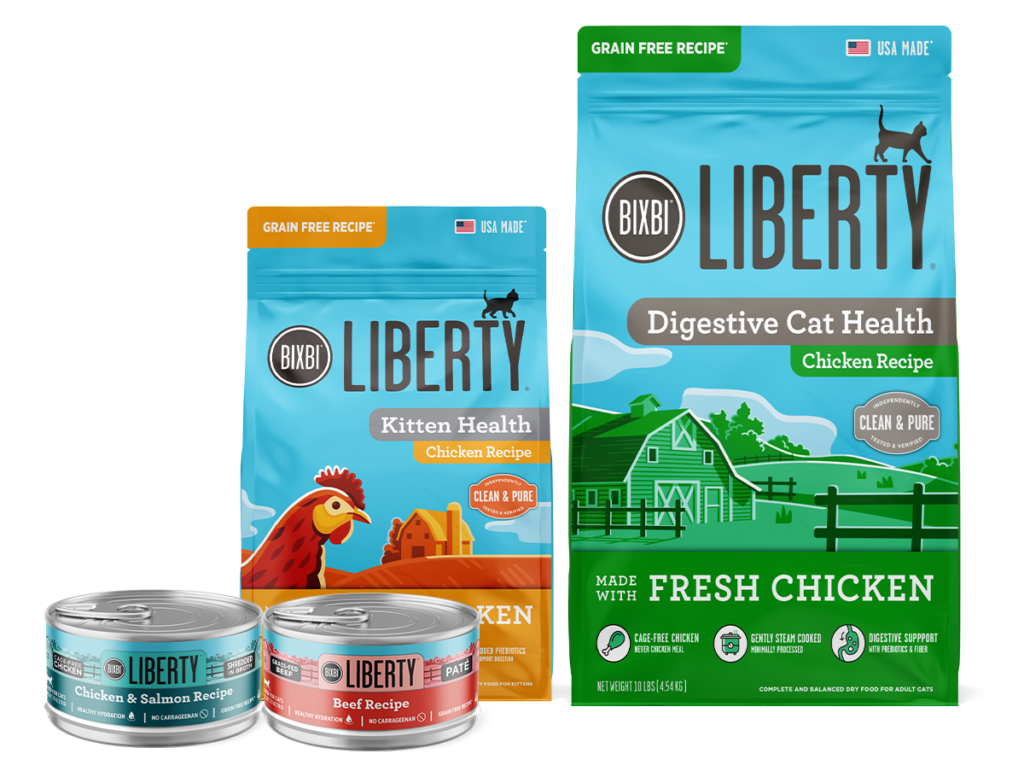 Liberty Food for Cats • BIXBI